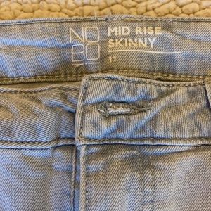 NOBO | Jeans | Nobo Mid Rise Skinny Jeans Size 1 Distressed Cropped ...